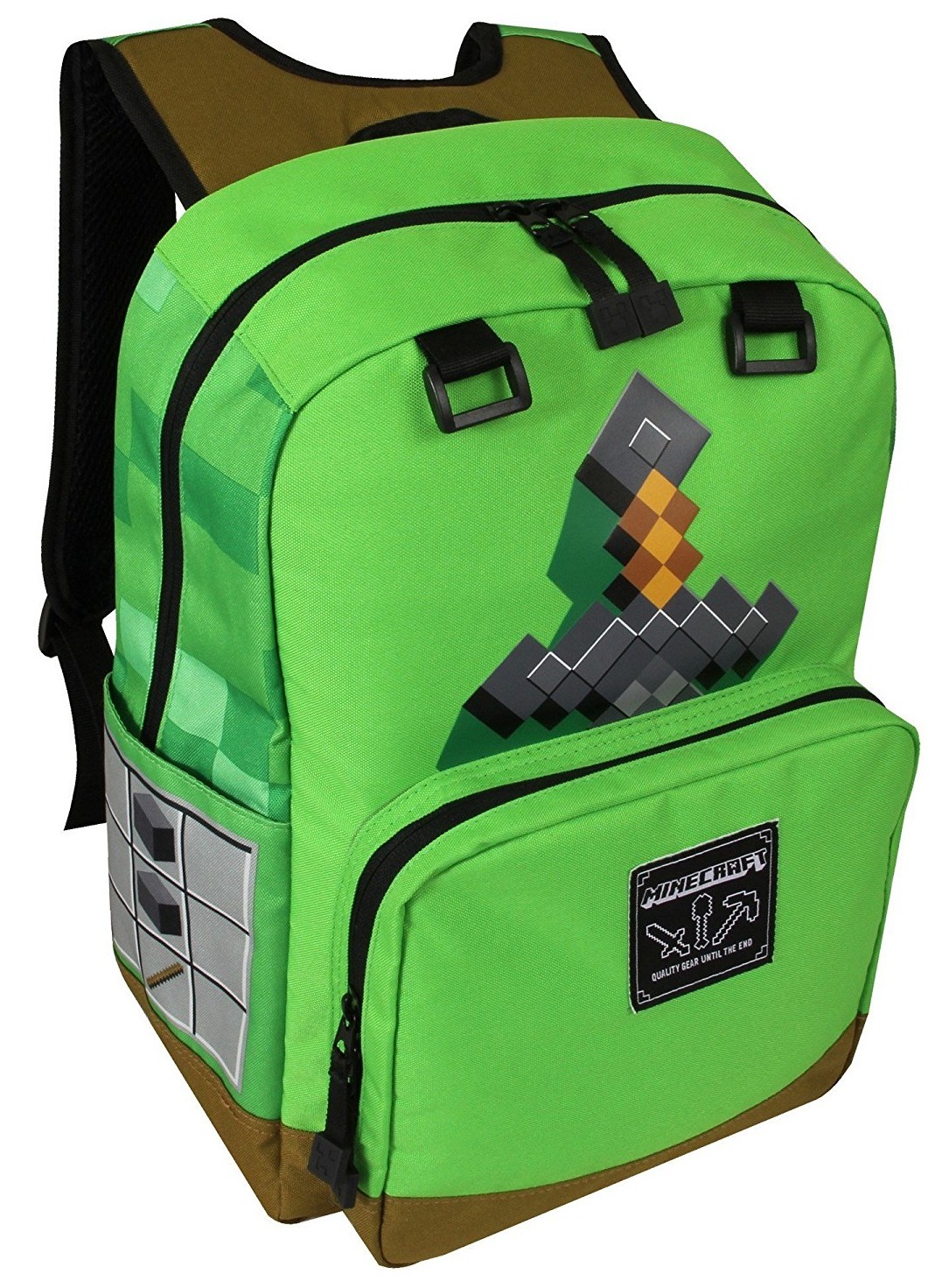 Ruksak Minecraft - Sword Adventure (zelený) - Xzone.sk