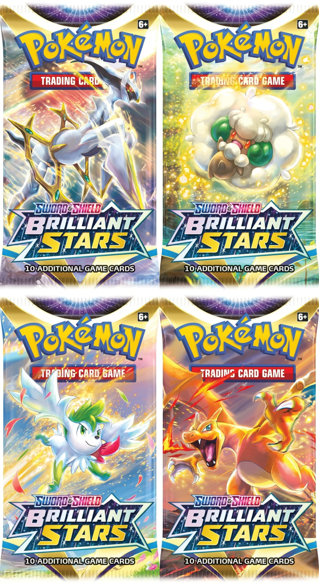 Kartová hra Pokémon TCG: Sword & Shield Brilliant Stars - booster (10 ...
