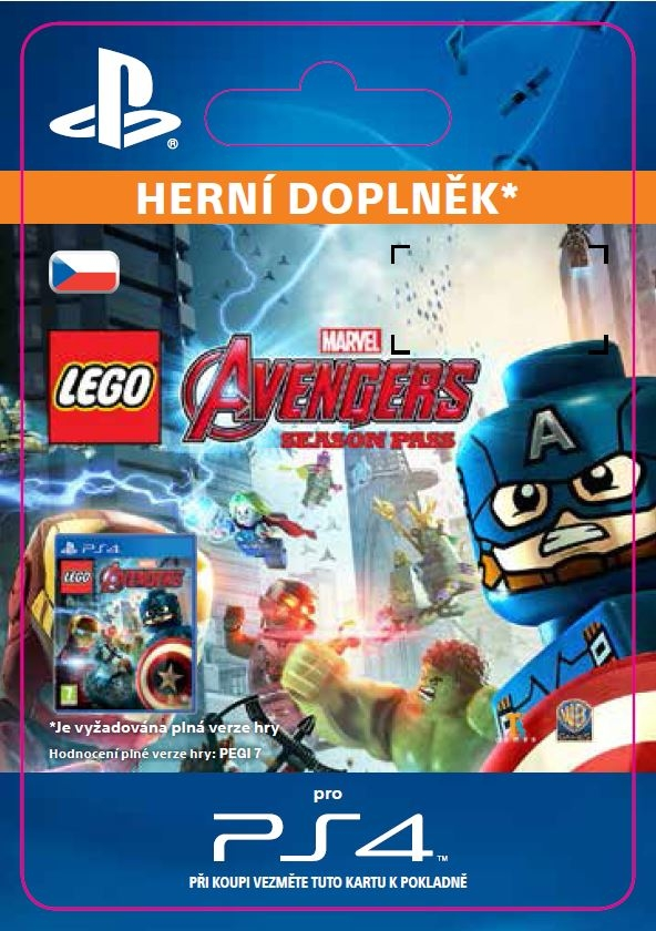LEGO Marvel's Avengers: Season Pass (PS4 DIGITAL) (PS4) - Xzone.cz