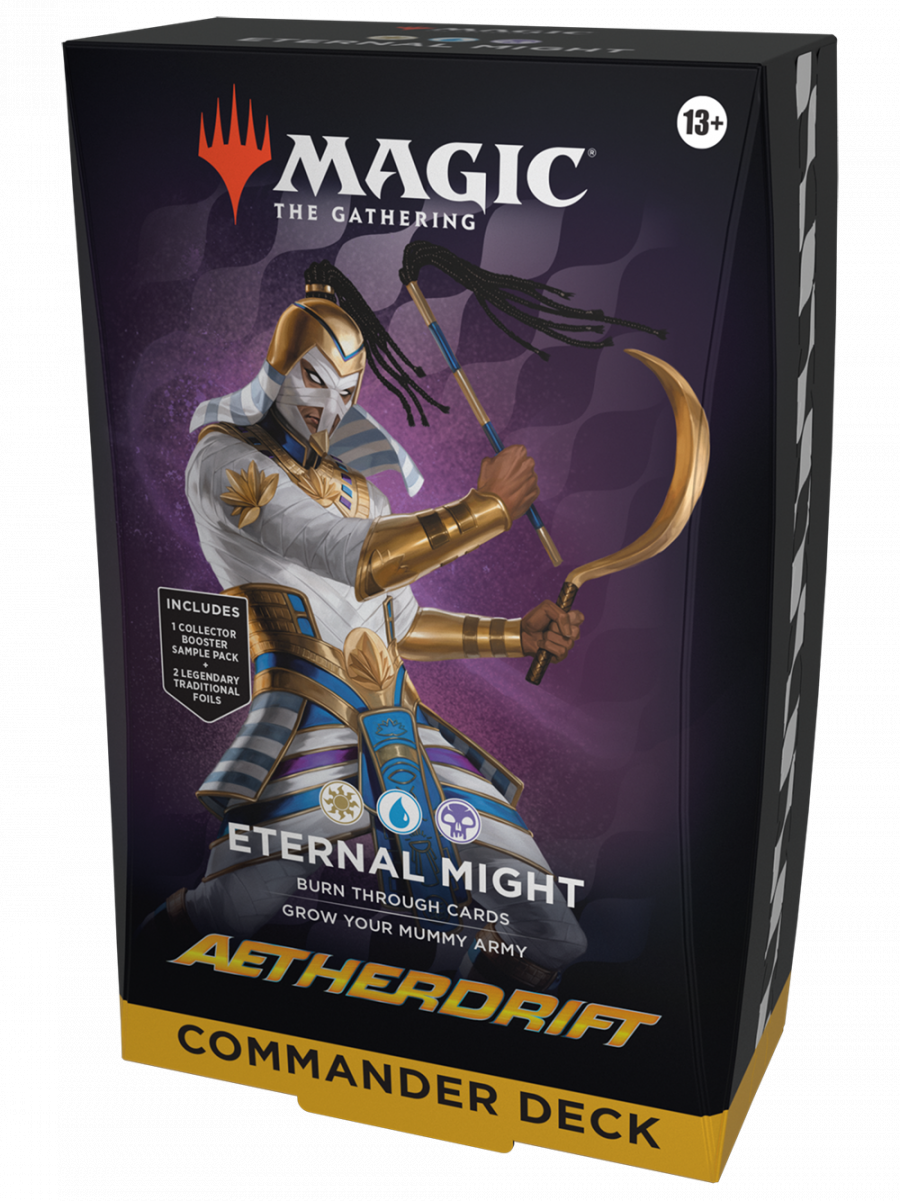Karetní hra Magic: The Gathering Aetherdrift - Eternal Might Commande