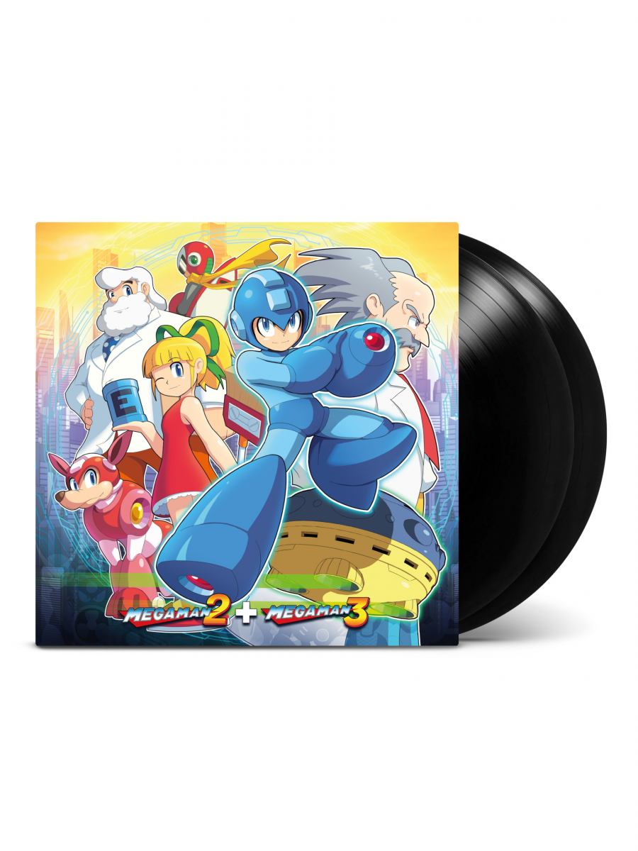 Oficiální soundtrack Mega Man 2+3 na LP - Xzone.cz