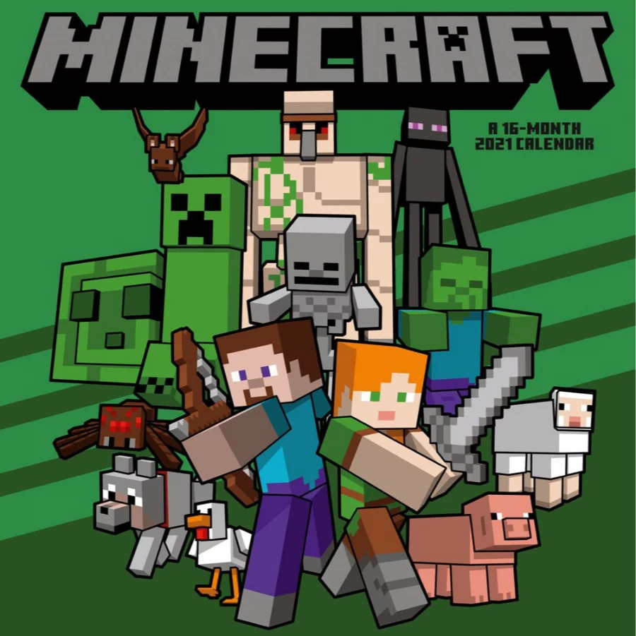 Kalendář Minecraft 2021 - Xzone.cz