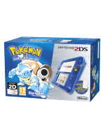 Konzole Nintendo 2DS Transparent Blue + Pokémon Blue (3DS) - Xzone.cz