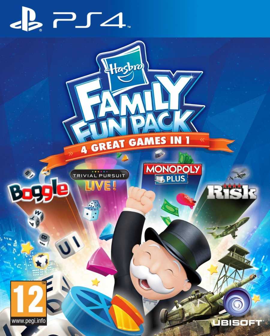 Hasbro Family Fun Pack 4v1 (PS4) - Xzone.cz
