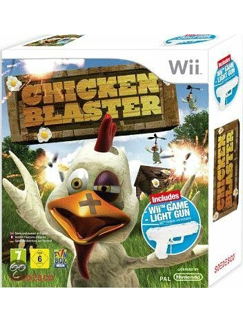 Chicken Blaster + pistole Lightgun (WII) - Xzone.cz