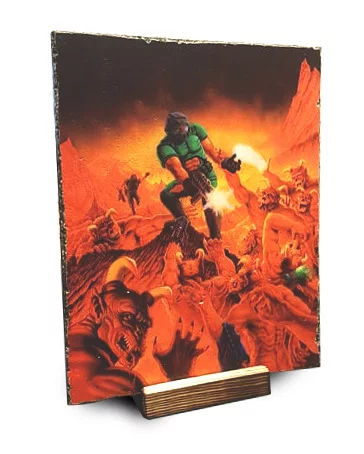 Plakát Doom - Retro (Stone Slab) - Xzone.cz