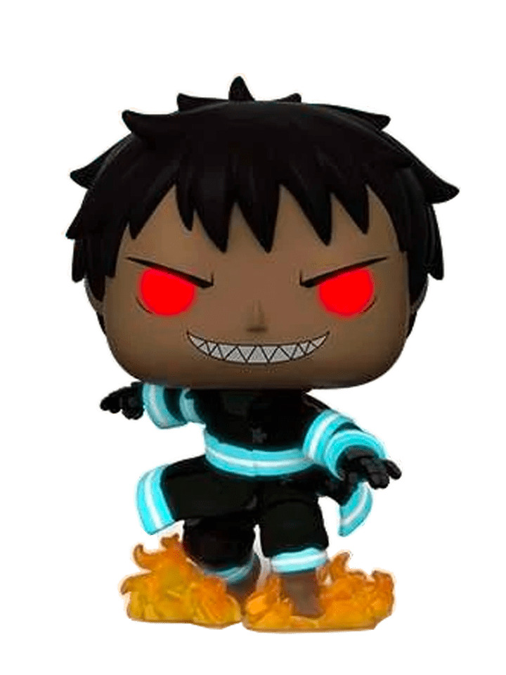Figurka Fire Force - Shinra with Fire Glow in the Dark (Funko POP! An