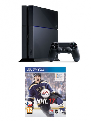 Konzole PlayStation 4 500GB + NHL 17 (PS4) - Xzone.cz