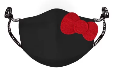 Rouška Hello Kitty - Mašle - shop.CSFD.cz
