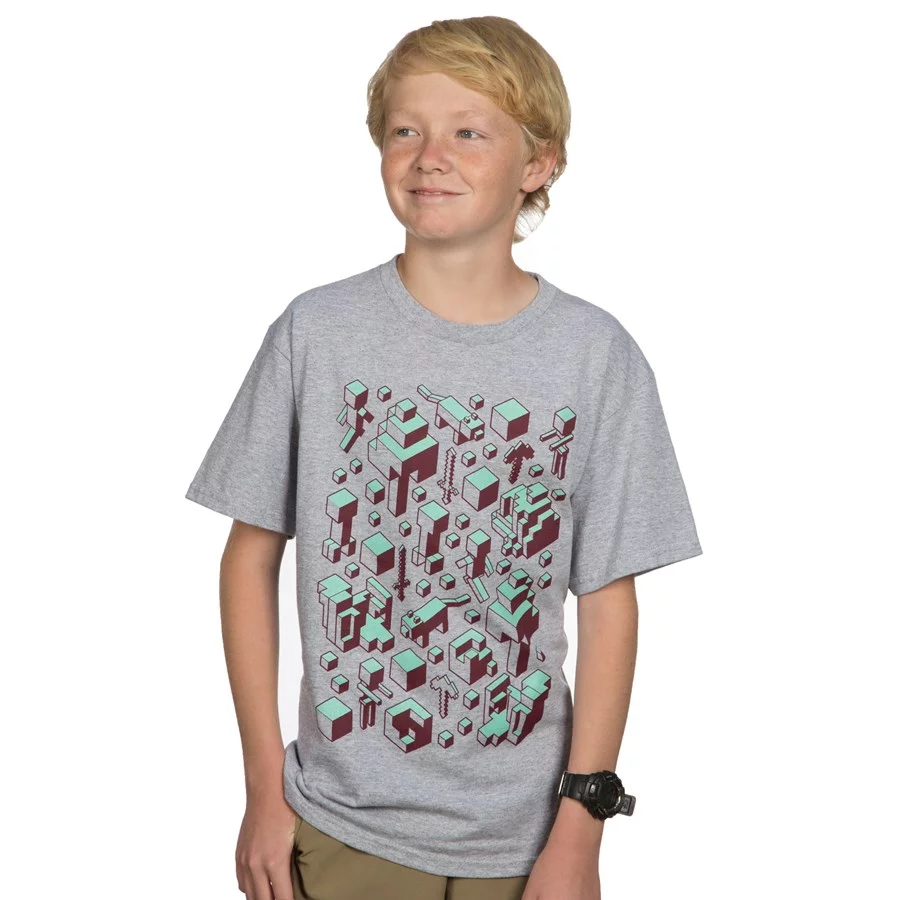 Tričko Minecraft - Orthocraft - Xzone.cz