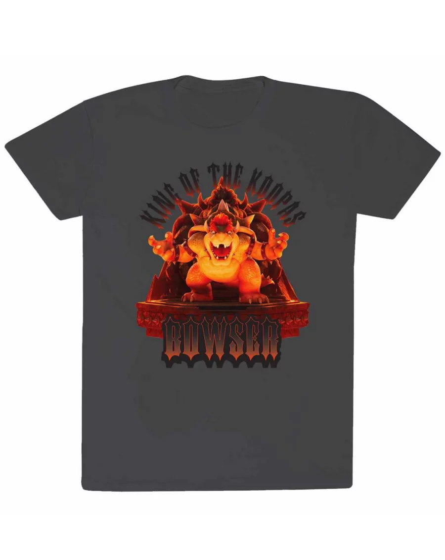 Tričko Super Mario Bros. - Bowser Throne - shop.CSFD.cz