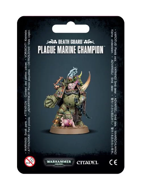 W40k: Death Guard: Plague Marine Champion - Xzone.cz