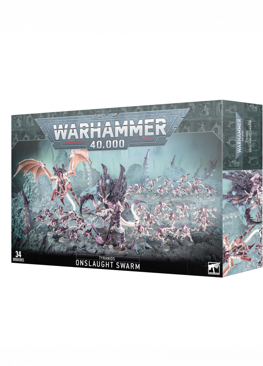 W40k: Tyranids - Onslaught Swarm (34 figurek) - Xzone.cz